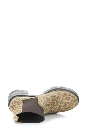 BOS. & CO. Bianc Lug-sole Chelsea Boot - Leopard/brown