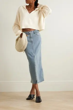 LOULOU STUDIO Net Sustain Aksi Wool And Cashmere-blend Sweater