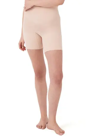 Spanx Spanxsculpt™ Seamless Power Mid-thigh Shorts - Soft Nude