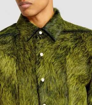 Rick Owens Cowhide Alice Strobe Jacket