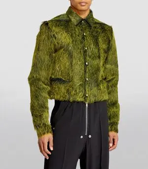 Rick Owens Cowhide Alice Strobe Jacket