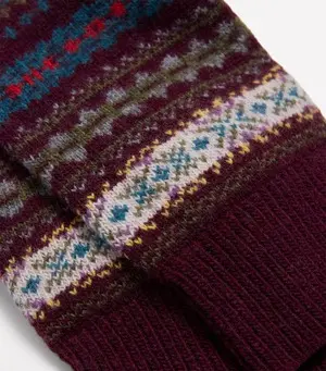 Barbour Wool-blend Fair Isle Socks