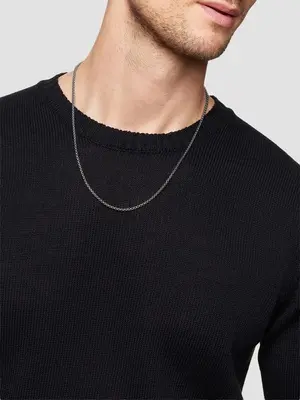 David Yurman Box Chain Necklace In 2.7mm