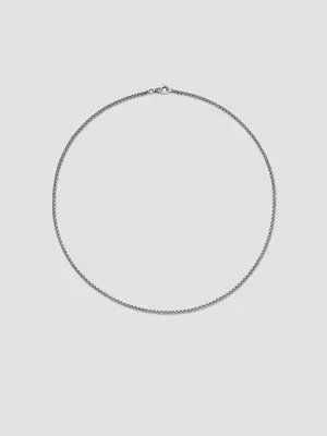 David Yurman Box Chain Necklace In 2.7mm