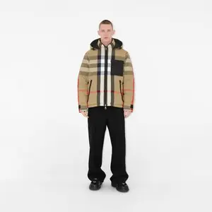 Burberry Reversible Check Puffer Jacket - Archive Beige