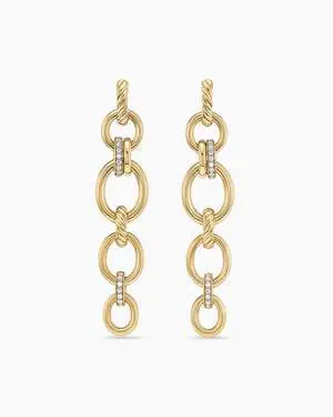 David Yurman Dy Mercer® Drop Earrings - Diamond