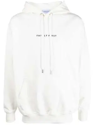 FAMILY FIRST Family First Box Logo Hoodie - White