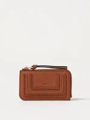 Chloé Marcie Grained Leather Wallet