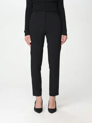 Pinko Tailored Straight Leg Trousers - Black