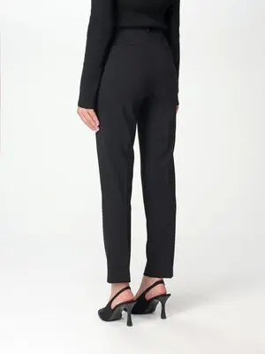 Pinko Tailored Straight Leg Trousers - Black
