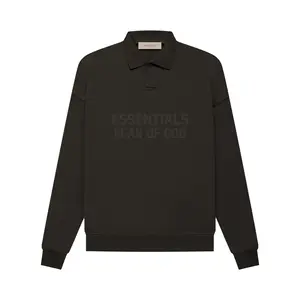 Fear Of God Long-sleeve Polo - Black