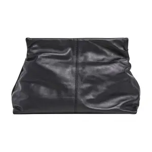 FLATTERED Clay Clutch Black