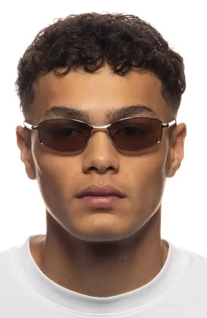 Le Specs Star Beam Rectangular Sunglasses