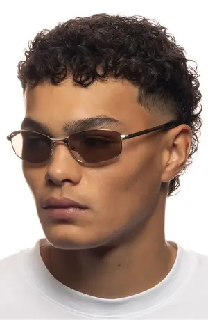 Le Specs Star Beam Rectangular Sunglasses