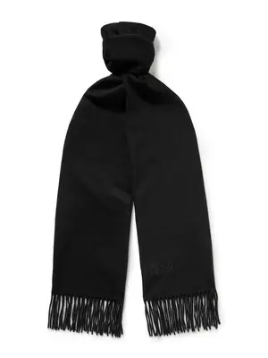 Saint Laurent Trimmed Scarves For Men
