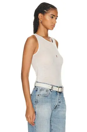 Saint Laurent Jersey Tank Top