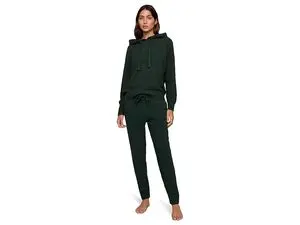 Eberjey Recycled Boucle Relaxed Fit Joggers - Green
