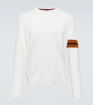 Men's White Knit Sweaters