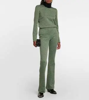 Dorothee Schumacher Graphic Flared Pants