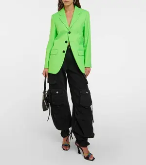 D'ACCORI Lust Embellished Satin Mules
