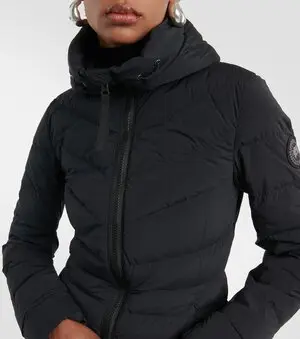 Canada Goose Clair Long Down Coat - Black