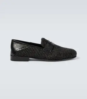 Manolo Blahnik Padstow Loafers - Black
