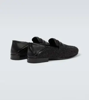 Manolo Blahnik Padstow Loafers - Black