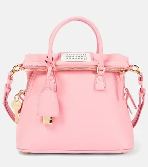 MAISON MARGIELA 5ac Classique Leather Shoulder Bag