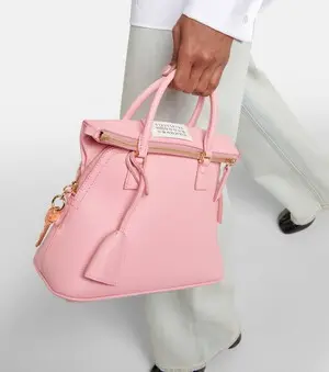 MAISON MARGIELA 5ac Classique Leather Shoulder Bag