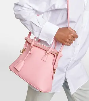 MAISON MARGIELA 5ac Classique Leather Shoulder Bag