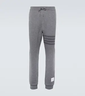 Thom Browne 4-bar Wool-blend Sweatpants