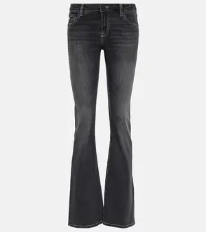 Ag Mid-rise Bootcut Jeans - Grey