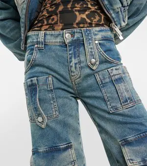 Blumarine Low-rise Cargo Pants