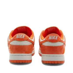 Nike Dunk Low Sneakers - Light Bone/safety Orange