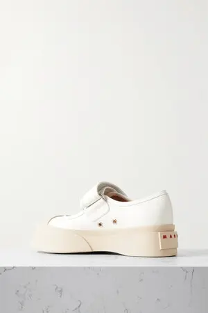 Marni Pablo Leather Mary Jane Platform Sneakers