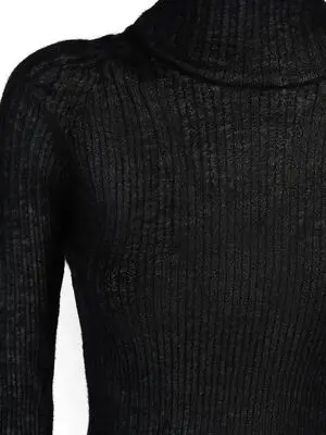 Saint Laurent Mohair Blend Turtleneck Sweater