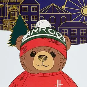 Harrods Henry The Bear Chocolate Advent Calendar
