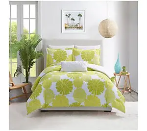 Trina Turk Big Floral 3-piece King Comforter Se - One-color