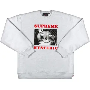 Supreme X Hysteric Glamour Crewneck - Grey