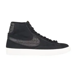 Nike Blazer Mid Premium Vintage Sneakers - Black