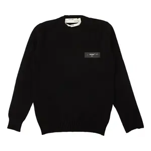 Off-White Logo Knit Crewneck Sweater