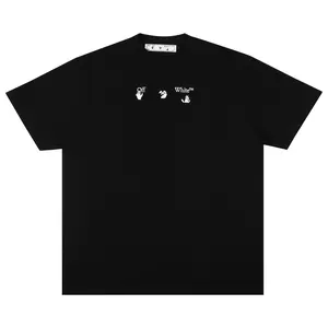 Off-White Peace Worldwide Short-sleeve Over Tee /green - Black
