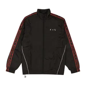 Off-White Logo Stripe Track Jacket