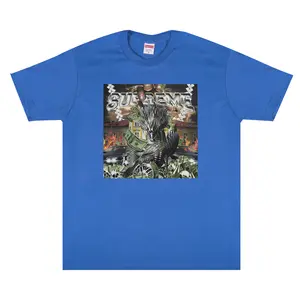 Supreme Dragon Tee 'royal - Blue