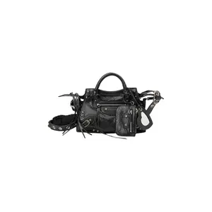 Balenciaga Neo Cagole Xs Handbag - Black