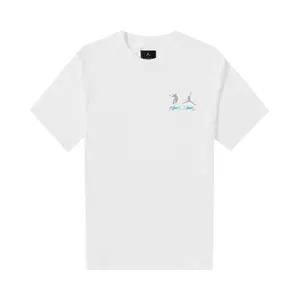 JORDAN X Union La T-shirt 'photon Dust - White
