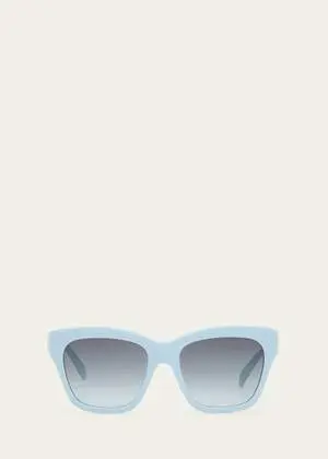 Celine Celine Triomphe Square Sunglasses Blndhav/blumr