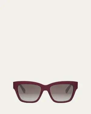 Celine Celine Triomphe Square Sunglasses Shiny Bordeaux/gradient Brown