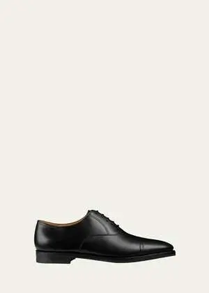 John Lobb Bristol Leather Oxford Loafers