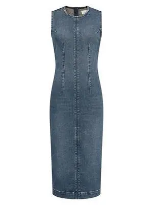 DL1961 Women's Esme Dress - Aged Dark  - Aged Dark